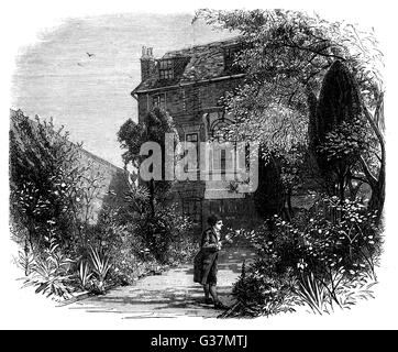 William Hogarth's House and garden at Chiswick in London UK Stock Photo ...