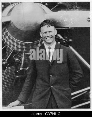 Charles Augustus Lindbergh Stock Photo - Alamy