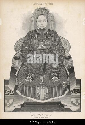 The Empress Dowager Cixi (Tzu-Hsi Stock Photo - Alamy