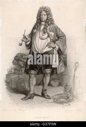 Jean Bart, French privateer and naval officer, 19th century. Artist ...