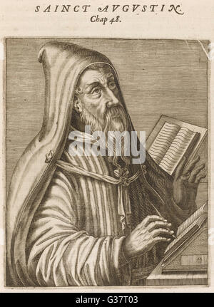 St Augustine of Hippo Stock Photo - Alamy
