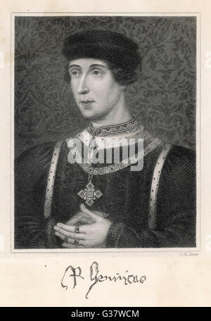 Portrait of King Henry VI (1422-1461), by an unknown artist. Henry VI ...