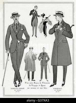 Men's fashion, 1912 Stock Photo - Alamy