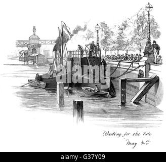 Transporting Cleopatra's Needle 1878 Stock Photo - Alamy