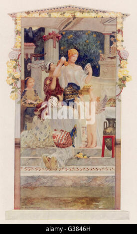 Helen of Troy, daughter of Zeus and Leda, 1937. Artist: Alexander K ...