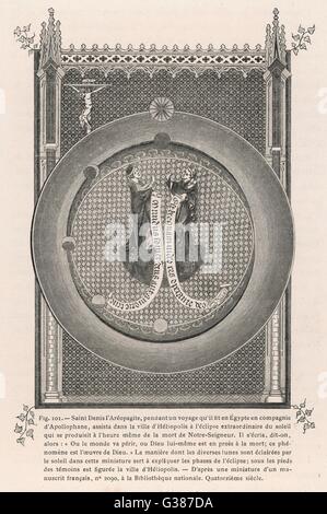 ECLIPSE & CRUCIFIXION Stock Photo - Alamy