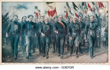 Blackshirts March Stock Photo: 5544114 - Alamy