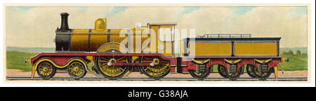 London Brighton & South Coast Railway class E4 steam locomotive Stock ...