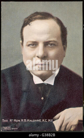 Richard Haldane, 1st Viscount Haldane Stock Photo - Alamy