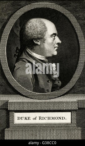 3RD DUKE OF RICHMOND Stock Photo - Alamy