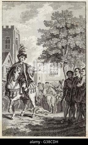 The death of Wat Tyler, the leader of the 1381 Peasants' Revolt in ...