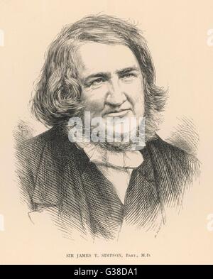 James Young Simpson (1811-1870) was a Scottish physician and anesthetic ...