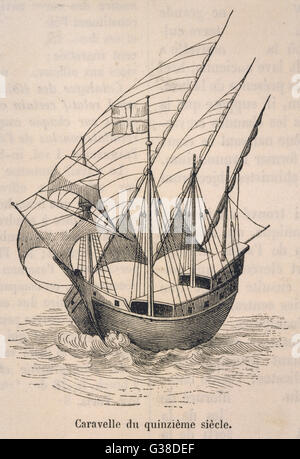 A 15th century Caravel Stock Photo: 51260411 - Alamy