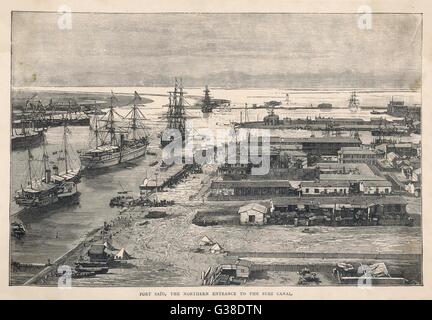 Egypt - Port Said Stock Photo - Alamy