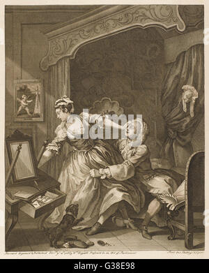 HOGARTH BEFORE AFTER Stock Photo - Alamy