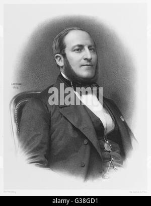 BARON GEORGES-EUGENE HAUSSMANN (1809-1891) French architect who Stock ...