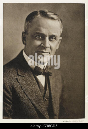 Robert Millikan, American Physicist Stock Photo - Alamy