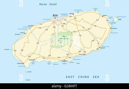 Island of Jeju. South Korea. Sketch map 1885 old antique plan chart ...