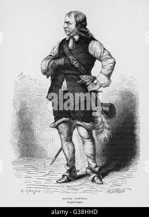 Oliver Cromwell, Lord protector, (1599-1658 Stock Photo: 176764788 - Alamy