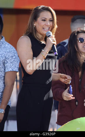 Ginger Zee attends the "Good Morning America" 50th Anniversary ...