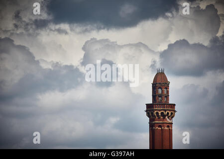 The ventilation tower HM Prison Manchester high-security male prison ...