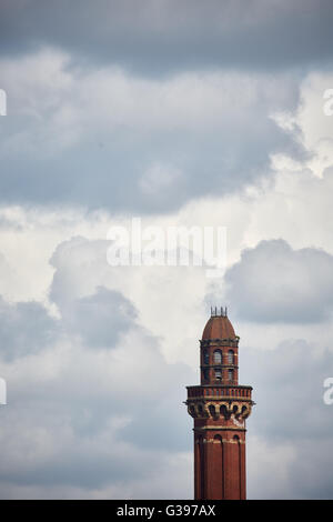 The ventilation tower HM Prison Manchester high-security male prison ...