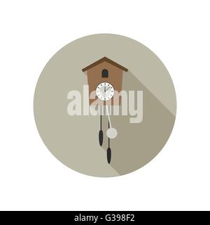 time clock wall line style icon vector illustration design Stock Vector ...