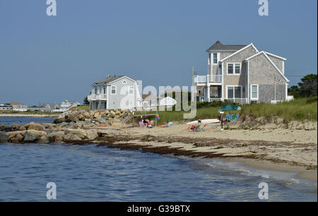 Beach house, Dennis Port, cape Cod, Massachusetts, the USA, Strandhaus ...