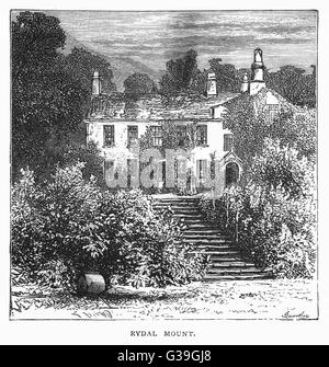 Rydal Mount was the home of the English poet William Wordsworth ...