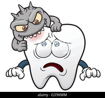 cartoon tooth crying Stock Vector Image & Art - Alamy