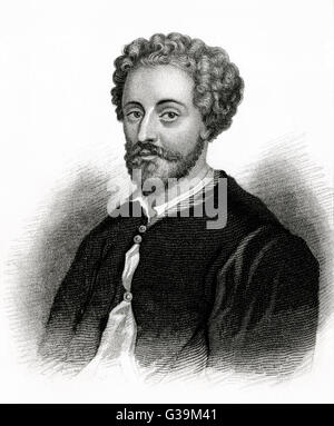 Fletcher, John, 1579 - 1625, English author / writer, portrait, wood ...