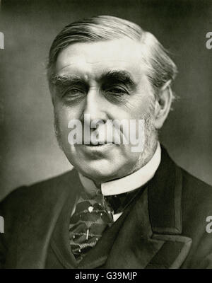 George Joachim Goschen, 1st Viscount Goschen - Chancellor Stock Photo ...