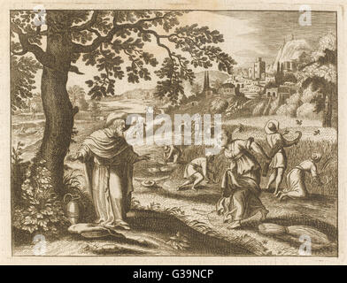 Ruth and Boaz - Old Testament Bible story Stock Photo: 73732992 - Alamy