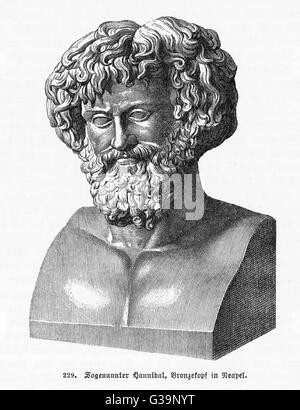 Hannibal (247 – 183 BC) was a Carthaginian general and statesman who ...