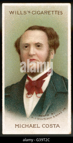 SIR MICHAEL COSTA Stock Photo - Alamy