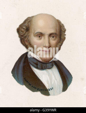 Martin Van Buren, 8th U.S. President Stock Photo - Alamy
