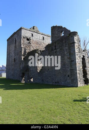 Ruins of Rosyth castle Fife Scotland June 2016 Stock Photo - Alamy