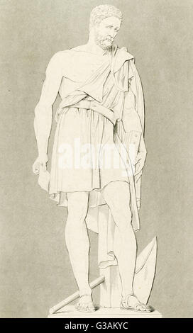 Lucius Quinctius Cincinnatus (519 BC-438 BC) is called from the Stock ...