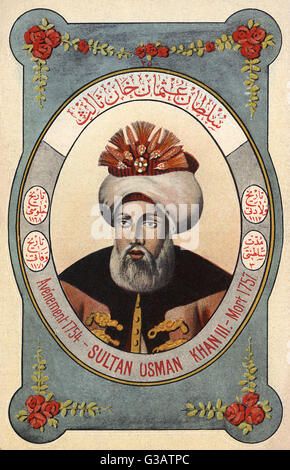 Sultan Osman I - leader of the Ottoman Turks Stock Photo - Alamy
