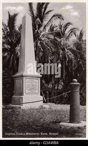 death of Captain James Cook at Kealakekua Bay, Hawaii. Captain James ...