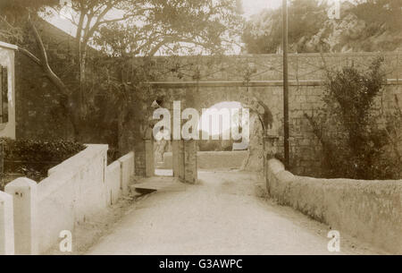 Europa Pass Gate, Europa Point, Gibraltar Stock Photo - Alamy
