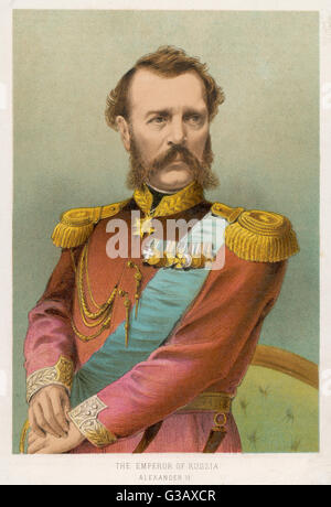 Alexander II (1818-1881) Tsar of Russia from 1855 known as The ...