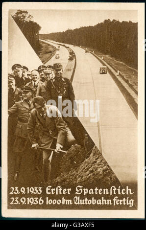 Motorway or Autobahn (Germany) 1936. They first were built in the 1920s ...