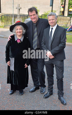 Cast members from Bread (left-right) Jean Boht, Peter Howitt and Nick ...