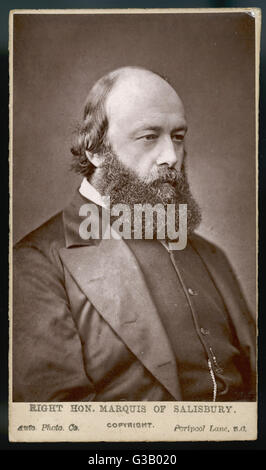 "The Prime Minister": Robert Arthur Talbot Gascoyne Cecil, 3rd Marquis ...