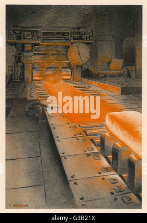 FRENCH STEEL WORKS/1930 Stock Photo - Alamy