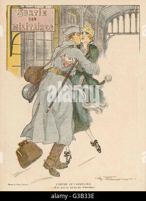 Cartoon, Peace, WW1 Stock Photo - Alamy