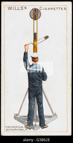 SEMAPHORE, ROYAL NAVY Stock Photo: 65392395 - Alamy