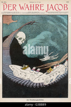 The Great Naval Race Stock Photo - Alamy