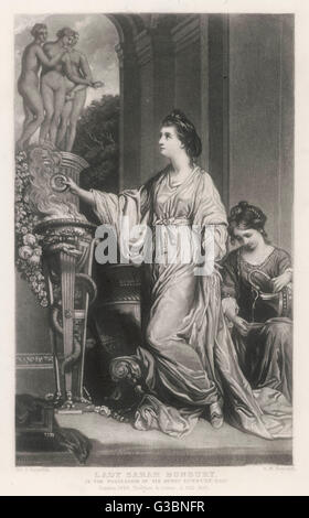 LADY SARAH NAPIER Stock Photo - Alamy